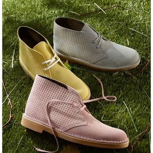 Clarks | Shoes | Clarks Mens Yellow Bushacre 2 Chukka Boots | Poshmark